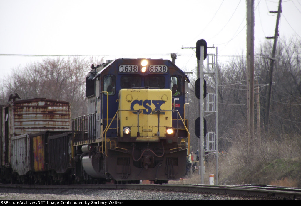 CSX MoW Train